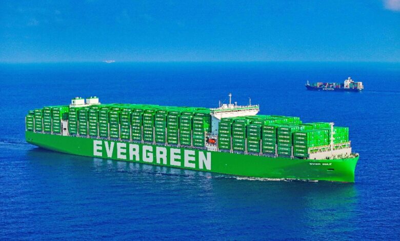 Evergreen orders 23 new container ships up to $1.47bn